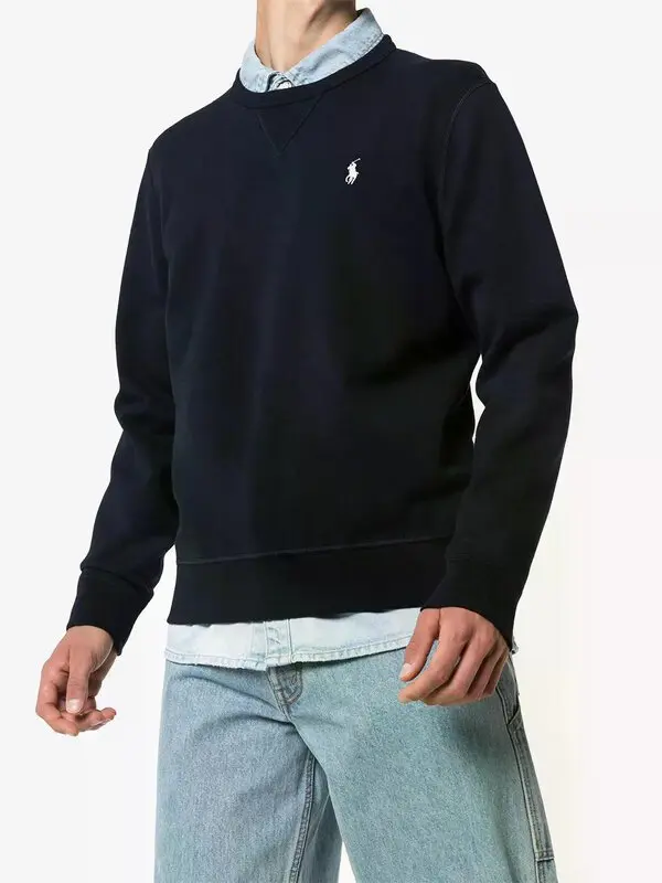 Polo Ralph Lauren Logo Embroidered Sweatshirt