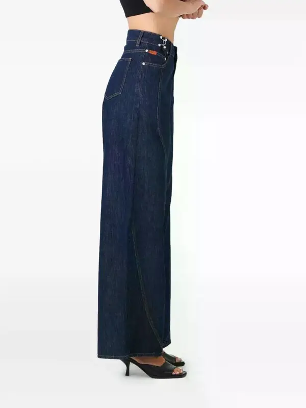 NO44 Curved Seam High Waisted Jeans