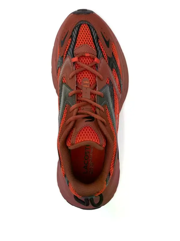 Lacoste L003 Neo Shot Lace-up Sneakers - Orange