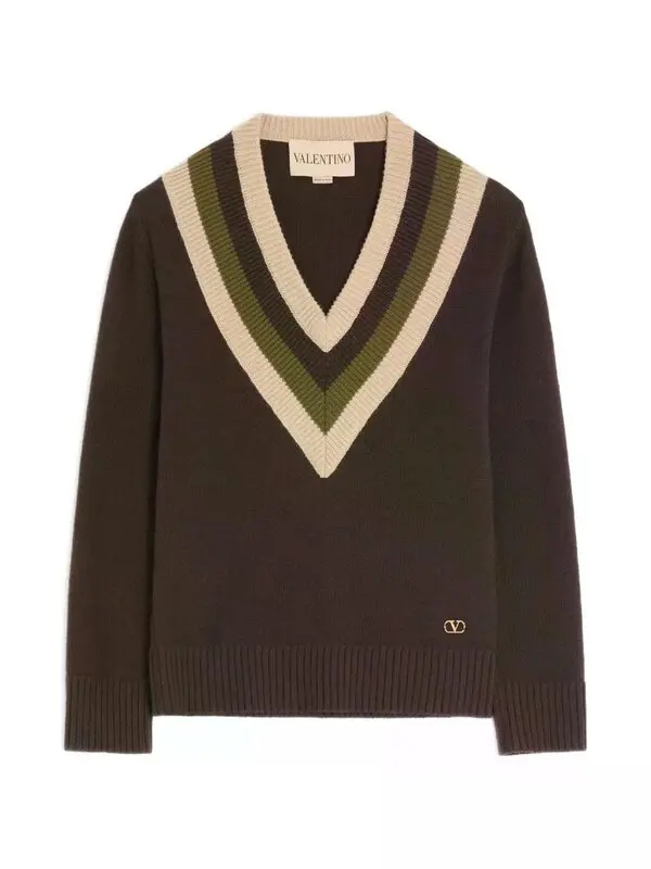 Valentino Garavani Wool Jumper - Brown