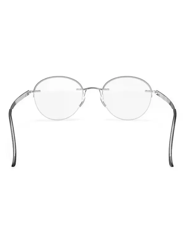 SILHOUETTE Rimless Oval-frame Eyeglasses
