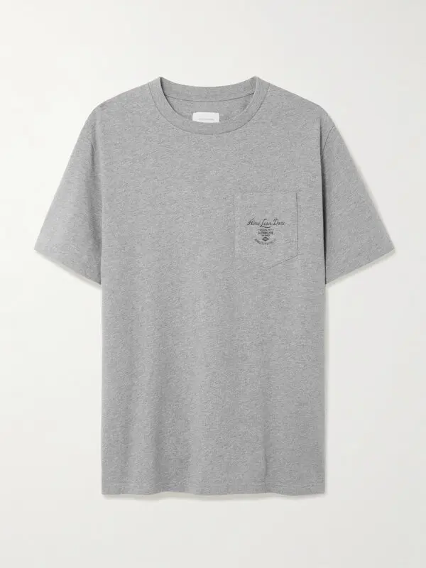Aimé Leon Dore Clothier Printed Cotton-jersey T-shirt - Gray