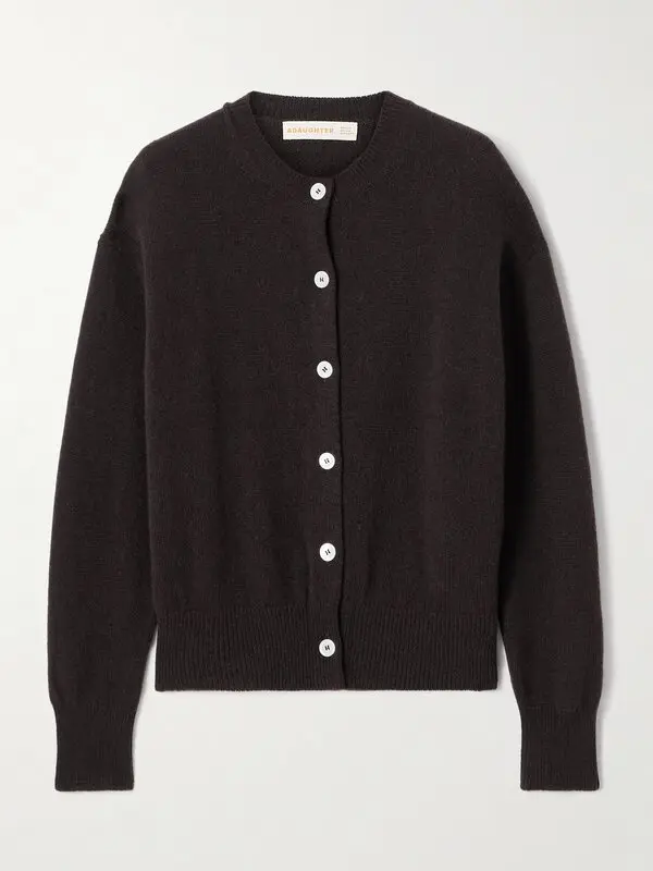 Daughter S Ada Wool Cardigan - Brown