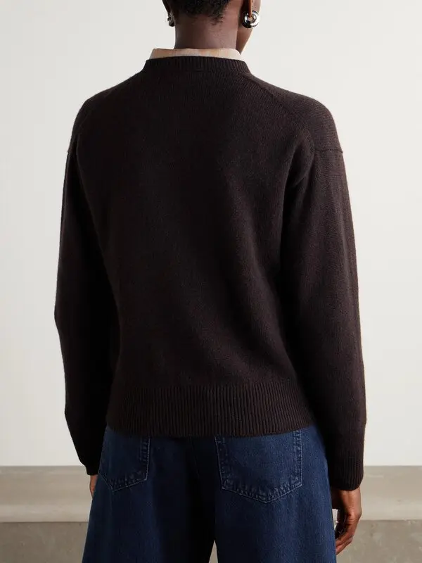 Daughter S Ada Wool Cardigan - Brown