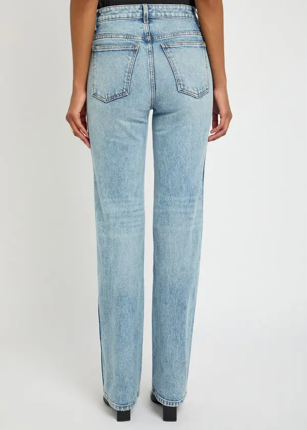 Khaite Danielle Straight-leg Jeans