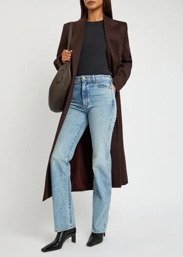 Khaite Danielle Straight-leg Jeans