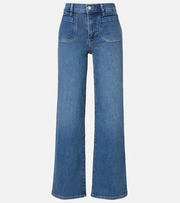 FRAME Le Slim Palazzo Wide-leg Jeans