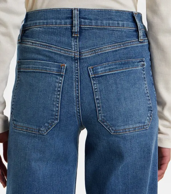 FRAME Le Slim Palazzo Wide-leg Jeans