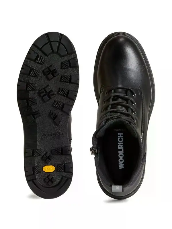 Woolrich Grove Leather Combat Boots