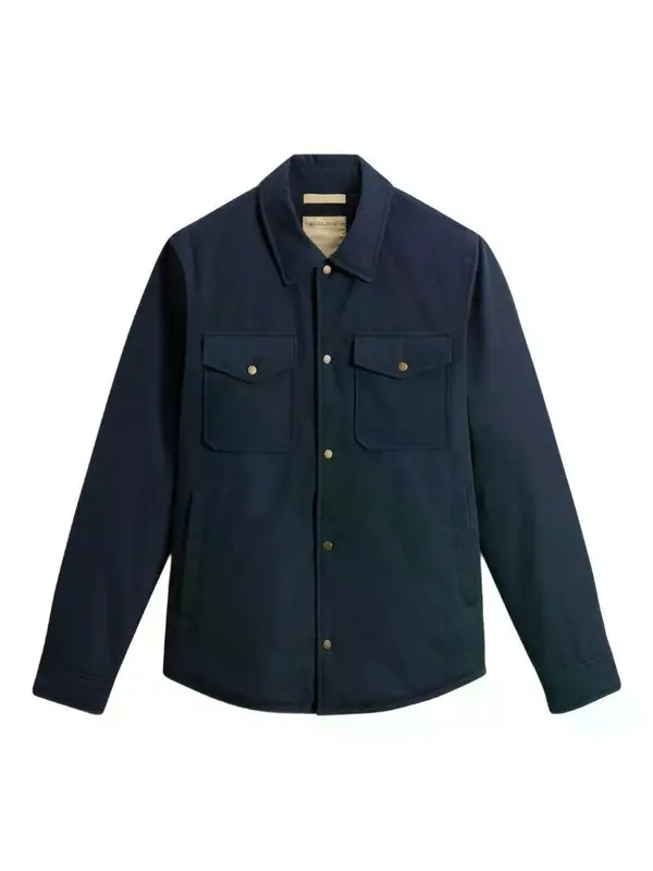 Woolrich Flap-pocket Shirt Jacket - Blue