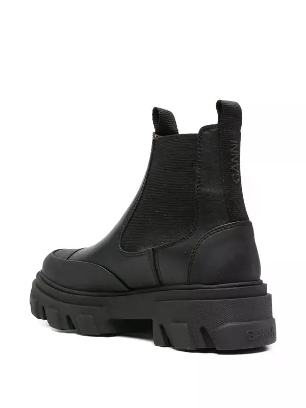 GANNI Chelsea Boots With Chunky Sole