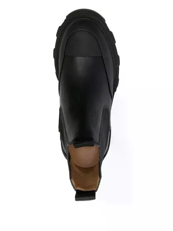GANNI Chelsea Boots With Chunky Sole