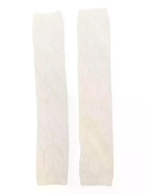 P.a.r.o.s.h Patterned Fingerless Gloves