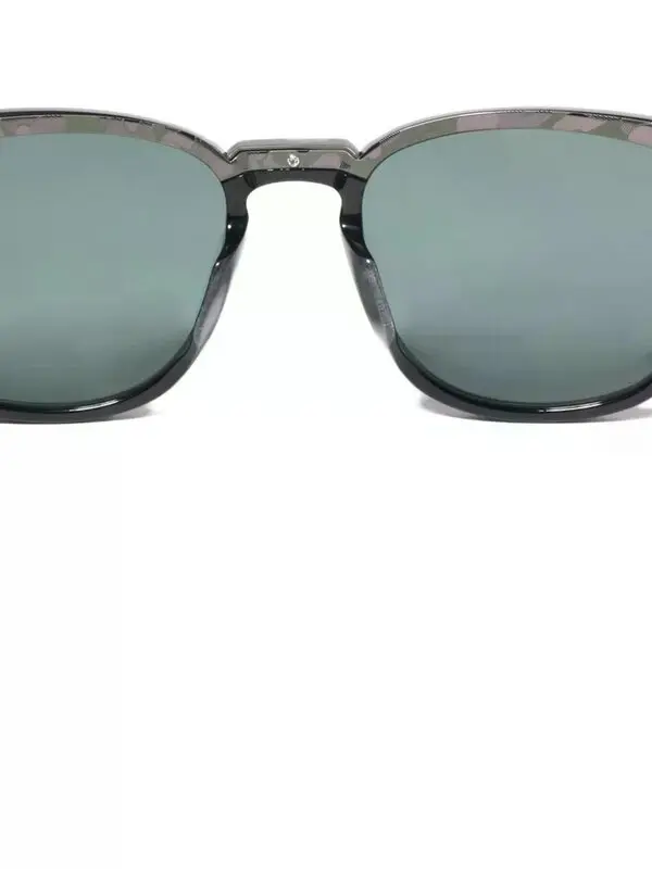 A BATHING APE Square Frame Sunglasses - Black