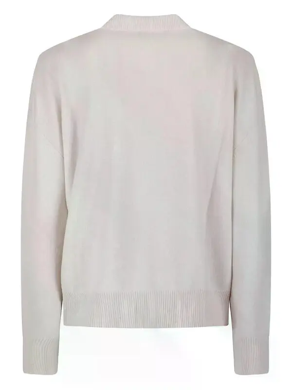 Fabiana Filippi V-neck Embellished Cashmere Sweater