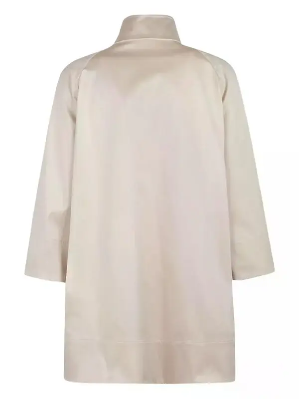 FAY High-neck Patch-pocket Coat