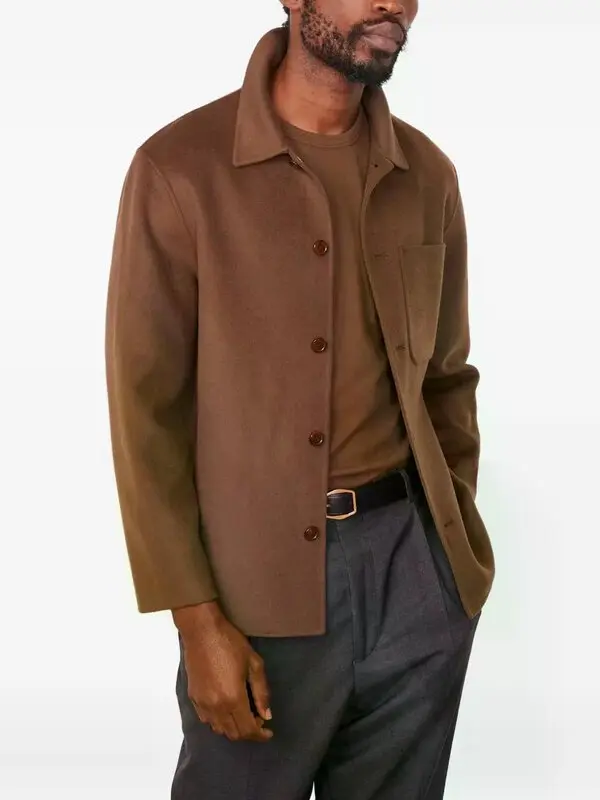 Officine Générale Patch-pocket Wool Jacket