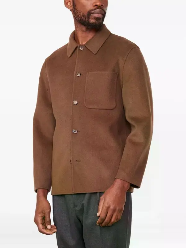 Officine Générale Patch-pocket Wool Jacket