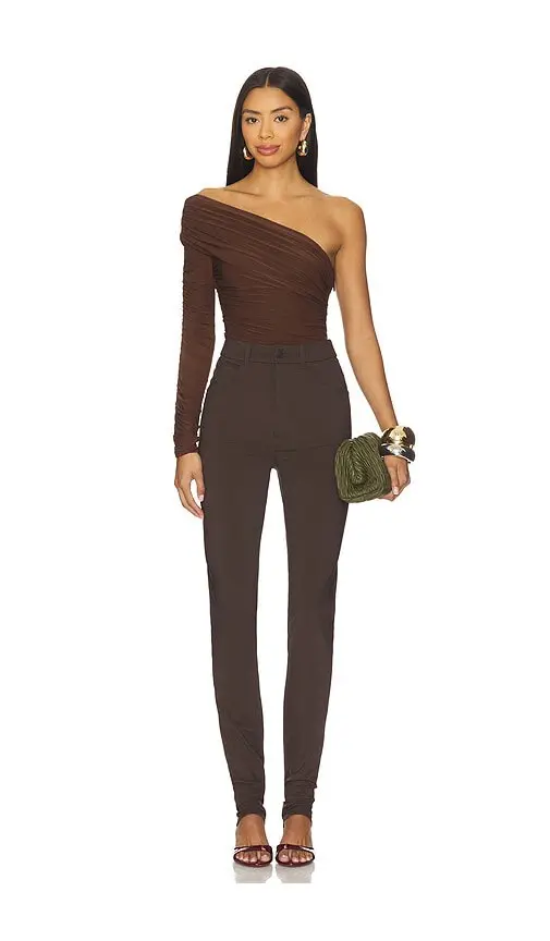 Ronny Kobo Adriene Top - Brown