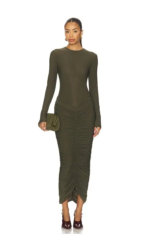 Ronny Kobo Sidonie Dress In . Also - Olive