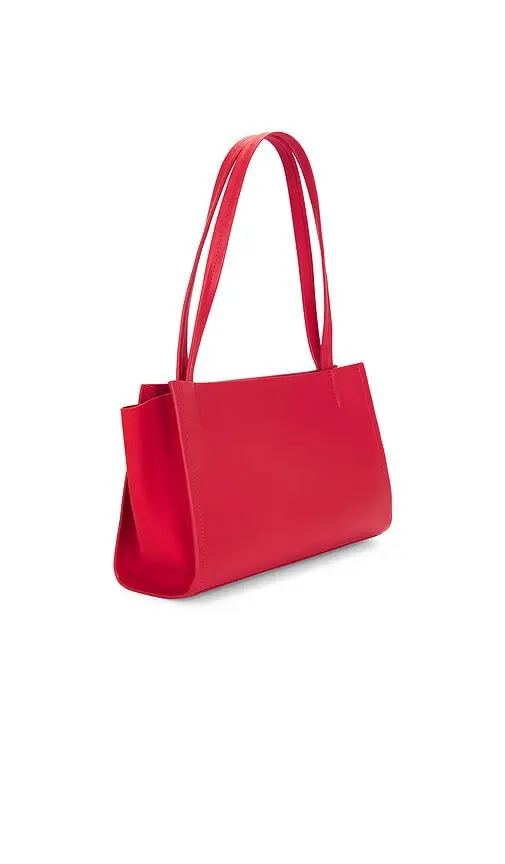 ST. AGNI Slim Wonton Tote Bag - Red