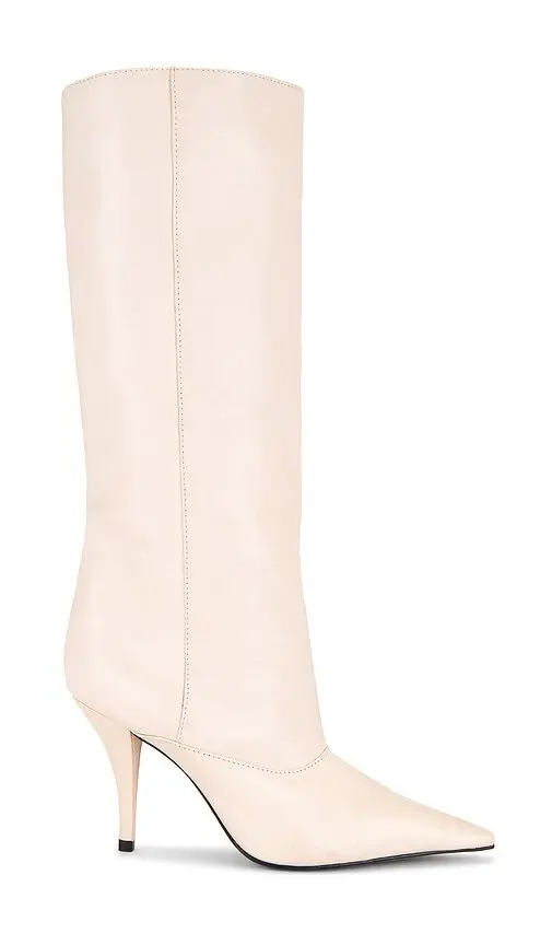 Schutz X Revolve Rudy Knee-high Boots - Ivory