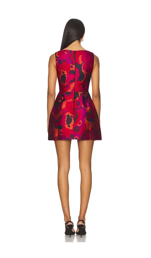 Amanda Uprichard Banco Floral Mini Dress
