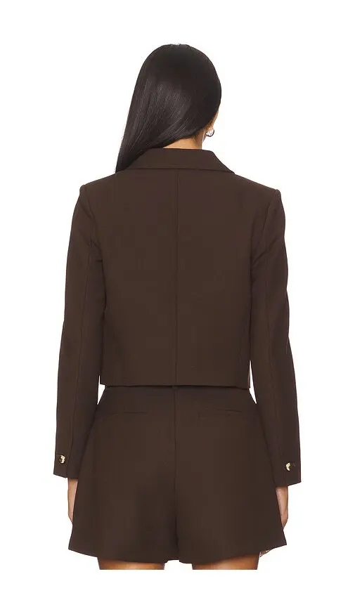 KARINA GRIMALDI Marie Cropped Blazer