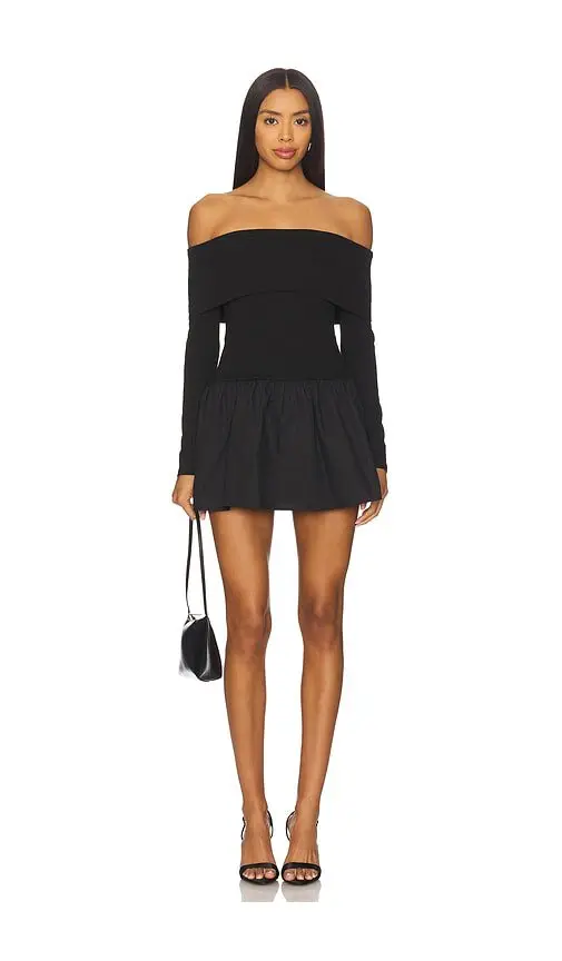 ALL THE WAYS Madley Mini Dress - Black