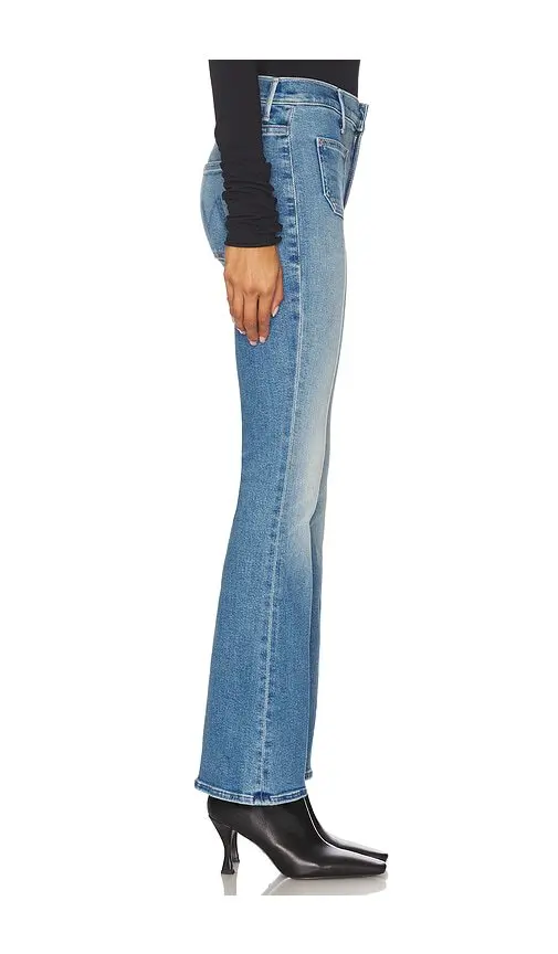 MOTHER The Patch Pocket Weekend Jeans - Blue