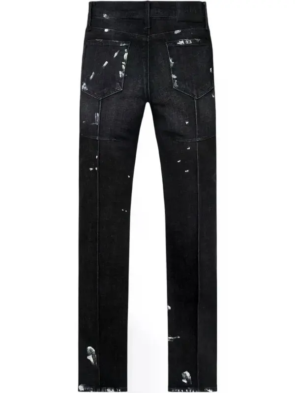 RtA Clayton Paint-splatter Jeans