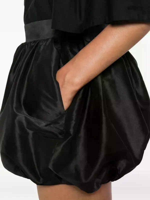 Viktor & Rolf Bubble Hem Satin Shorts