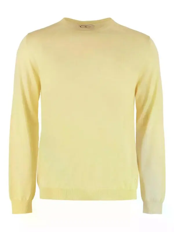 THE (ALPHABET) Ribbed-trim Sweater