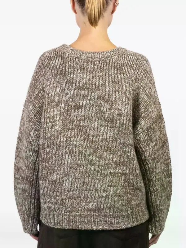 Sablyn Cypress Marl-knit Sweater
