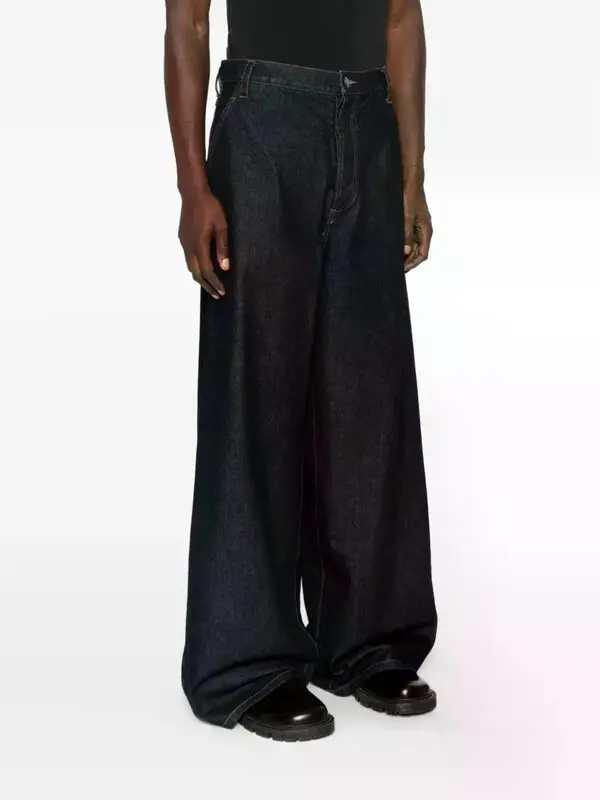 UMA WANG Wide-leg Denim Jeans