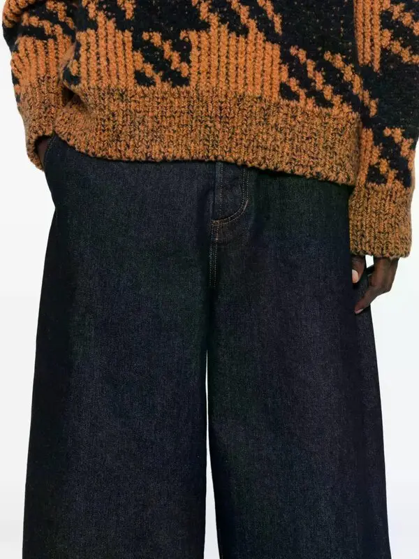 UMA WANG Wide-leg Denim Jeans