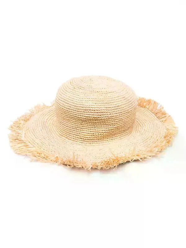 MADE FOR A WOMAN Chapeau 9 Straw Sun Hat - Neutrals