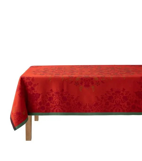 LE JACQUARD FRANÇAIS Féerie Tablecloth - Red