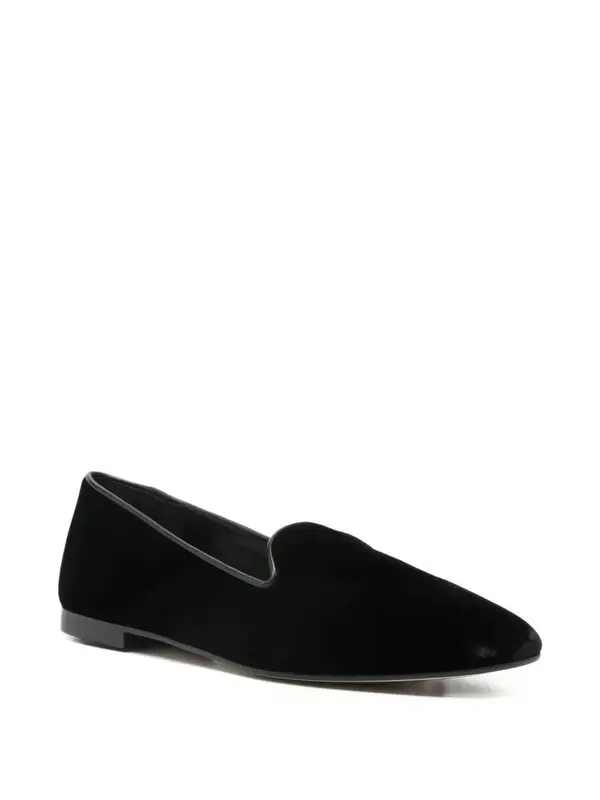 ARTEANA Velvet Ballet Flats - Black
