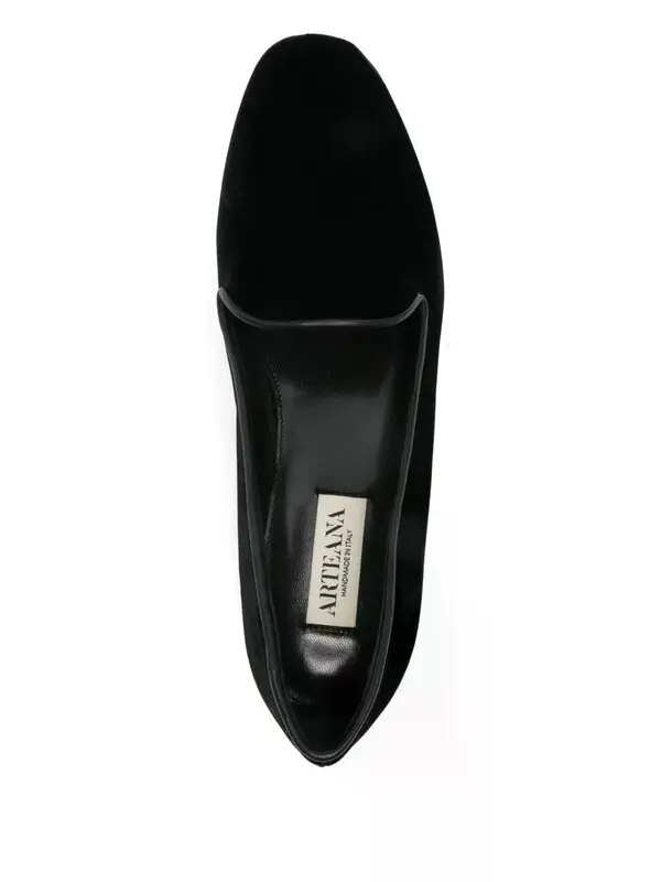 ARTEANA Velvet Ballet Flats - Black