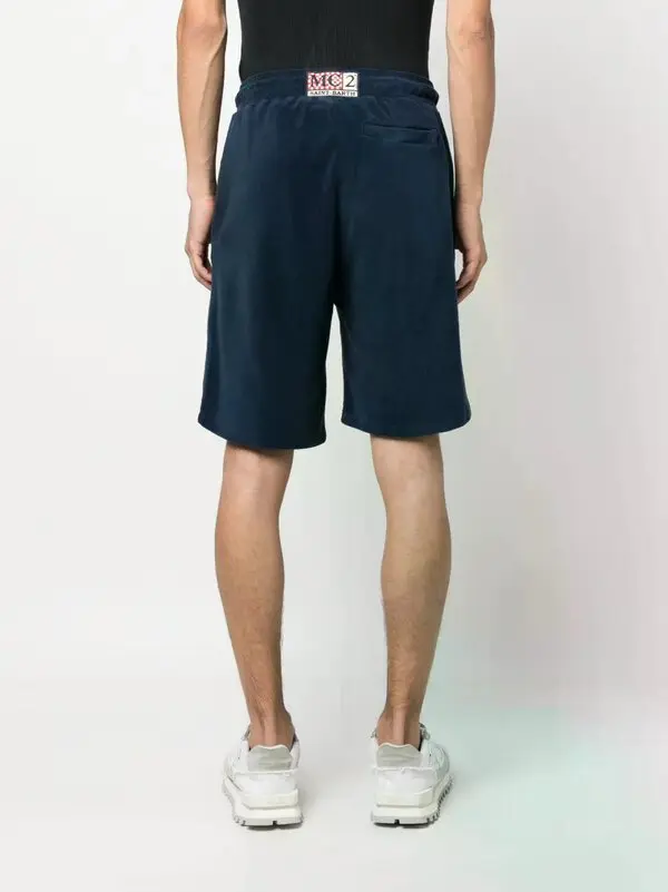 MC2 SAINT BARTH Logo-embroidered Track Shorts