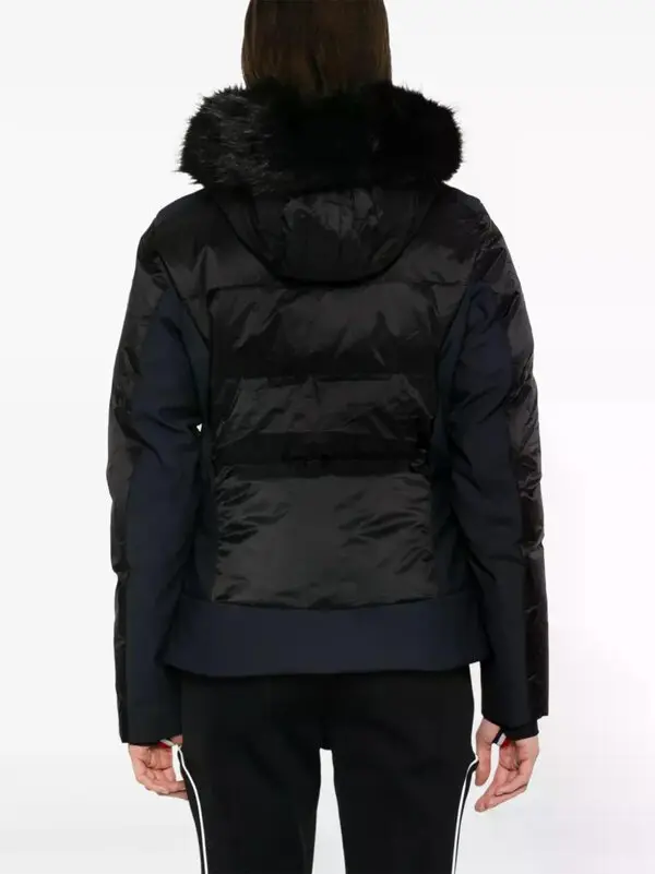 Rossignol Direttisima Ski Jacket With Faux Fur Trimmed Hood - Black