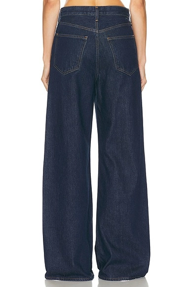 AGOLDE Dame High Rise Wide Leg Jeans - Foxley