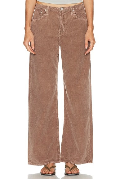 AGOLDE Keira Wide Leg Corduroy Jeans
