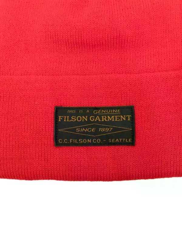 Filson Logo Patch Beanie