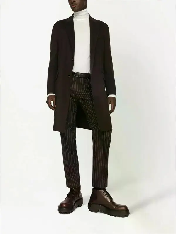 Dolce & Gabbana Single-breasted Cashmere Coat