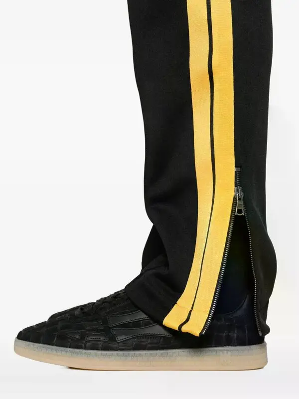 Palm Angels Logo-embroidered Side-stripe Track Pants