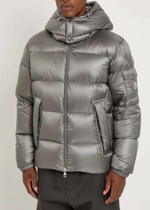 Moncler Couyere Quilted Hooded Shell Jacket