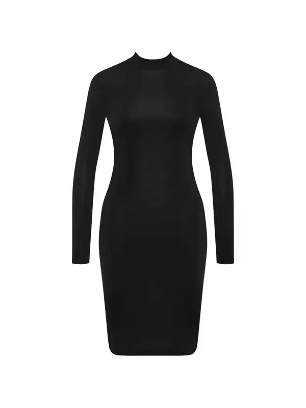 MAISON CLOSE Pure Tentation Long-sleeve Dress - Black