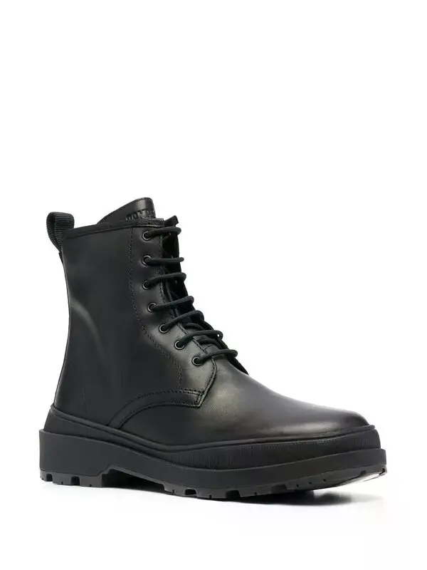 Camper Lace-up Leather Combat Boots
